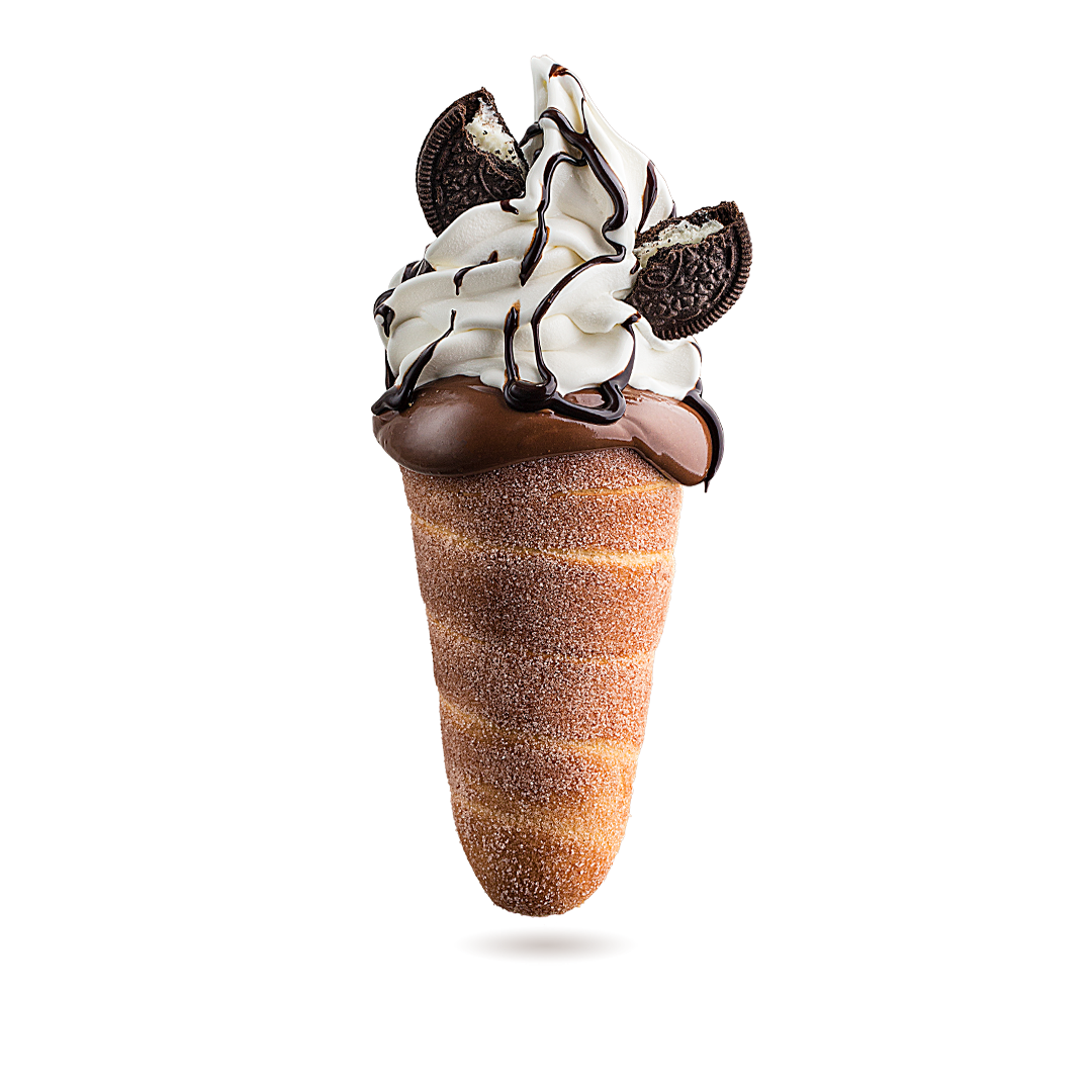 Chimney Cone Nutella Oreo | Chimney Cake Bakery