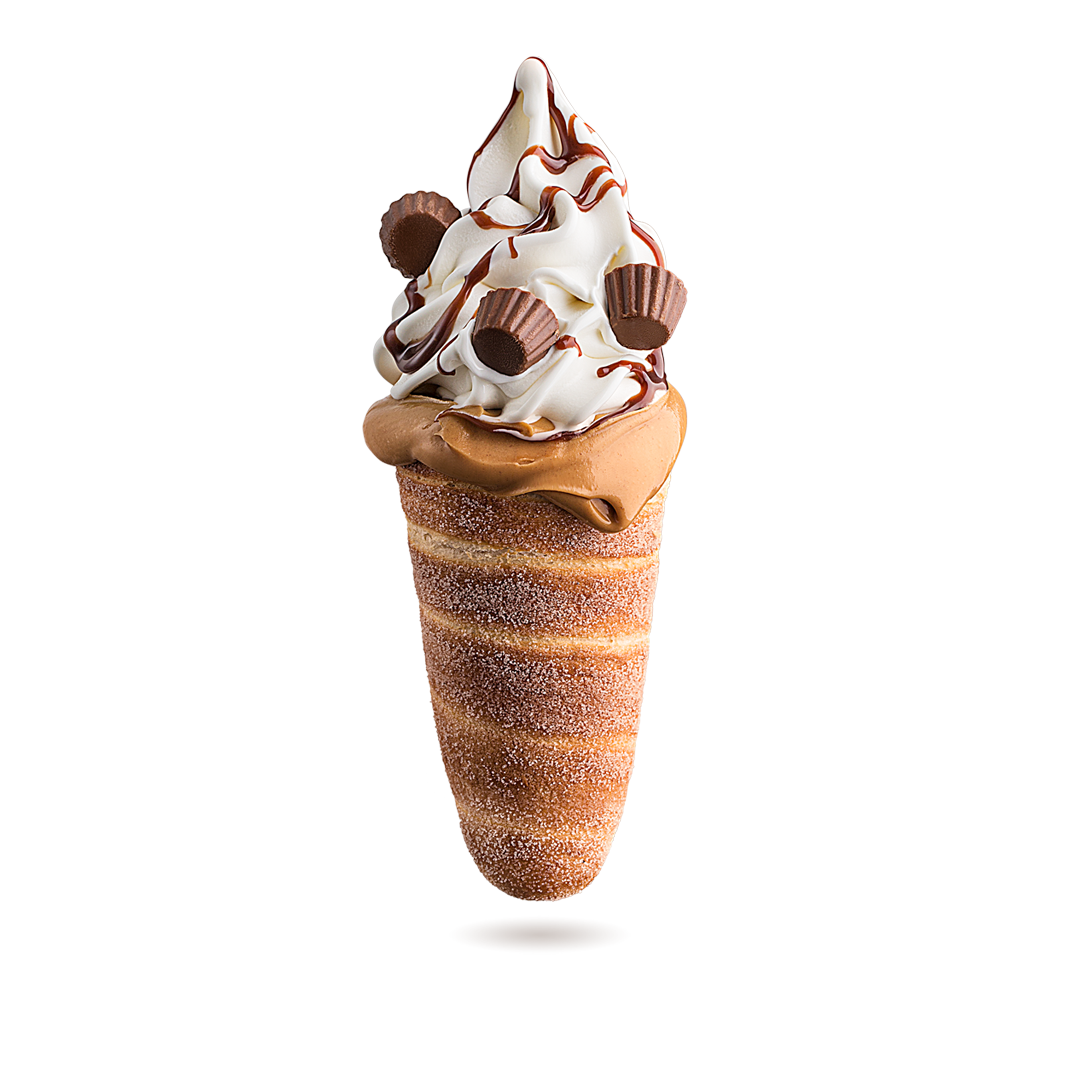 Chimney Cone Peanut Butter | Chimney Cake Bakery